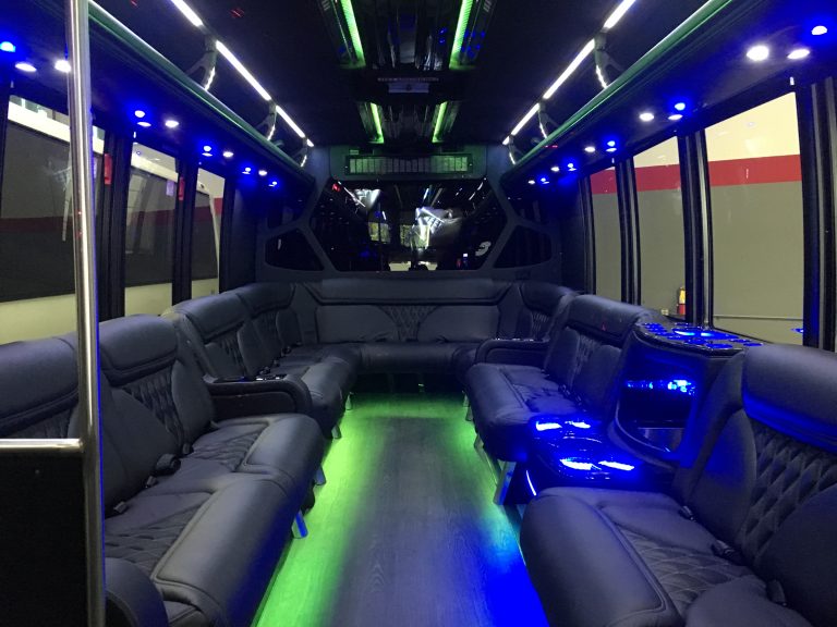 Rent a Party Bus With a Built-In Karaoke Machine in Boston
